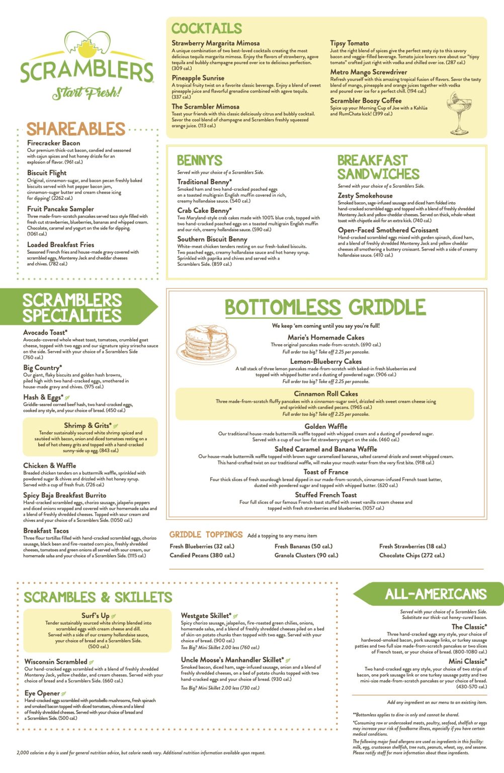 Our Menu | Scramblers